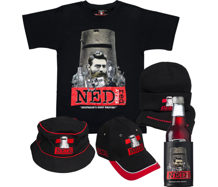 Ned Kelly Red Merchandise | Folk Lore Hero Apparel – Callipari Wines ...